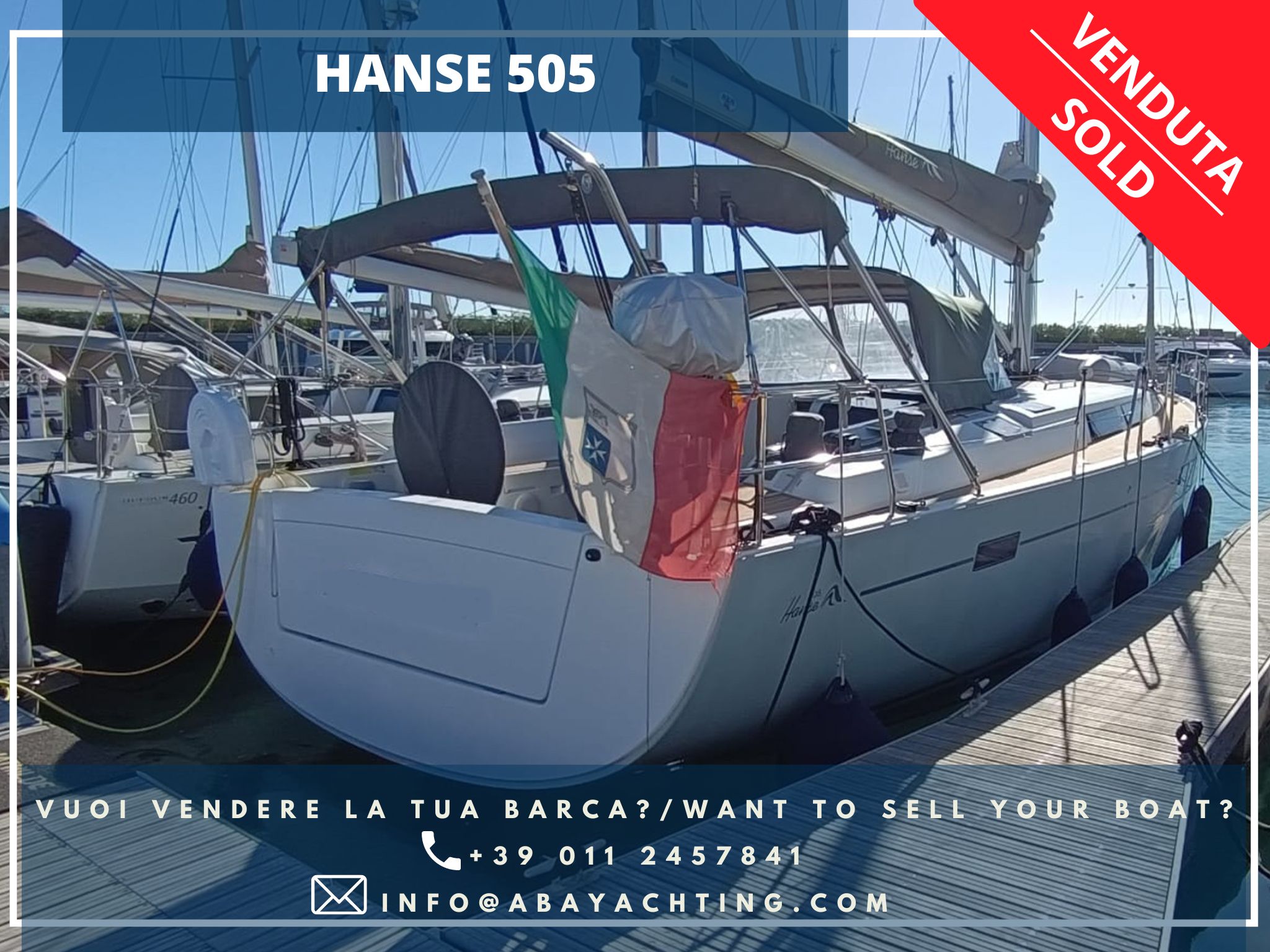 Hanse 505 sold